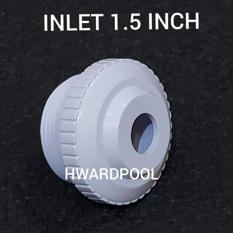 Jual Inlet Fitting Kolam Renang PUTIH MENGKILAP- Inlet Fitting 1,5 INCH ...