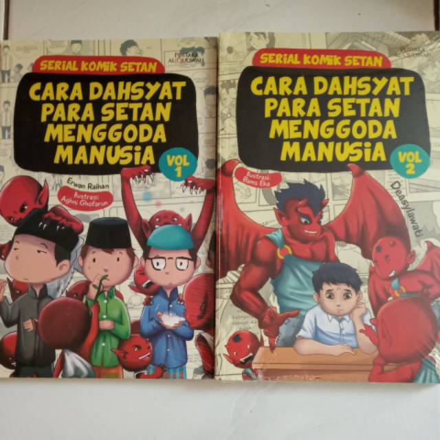 Jual SERIAL KOMIK SETAN : CARA DAHSYAT PARA SETAN MENGGODA MANUSIA ...
