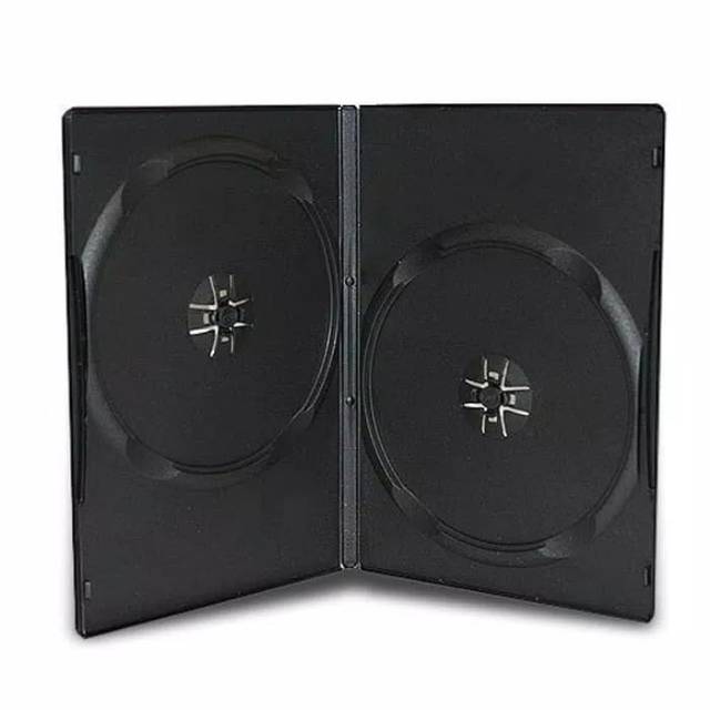 Jual Case CD Casing DVD 9 MM GT Pro Black Tempat Simpan Kaset Double ...
