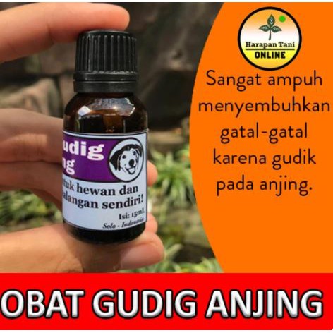Jual Obat Gudig Anjing (Oles/Mandi) 15mL | Scabies | Gatal-Gatal | Kutu ...
