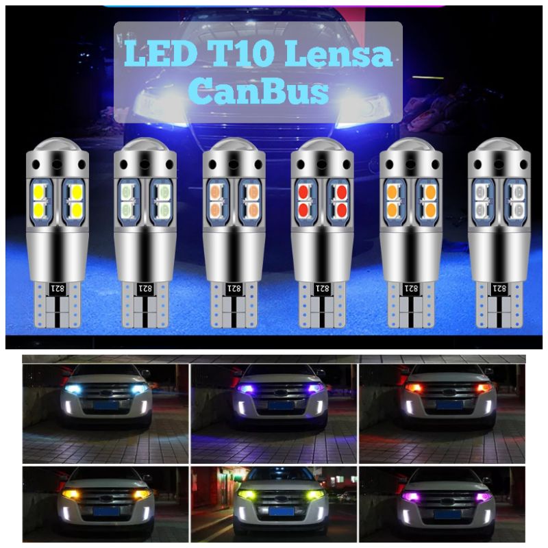 Jual Lampu Led T10 Canbus free Error senja sein rem | Shopee Indonesia