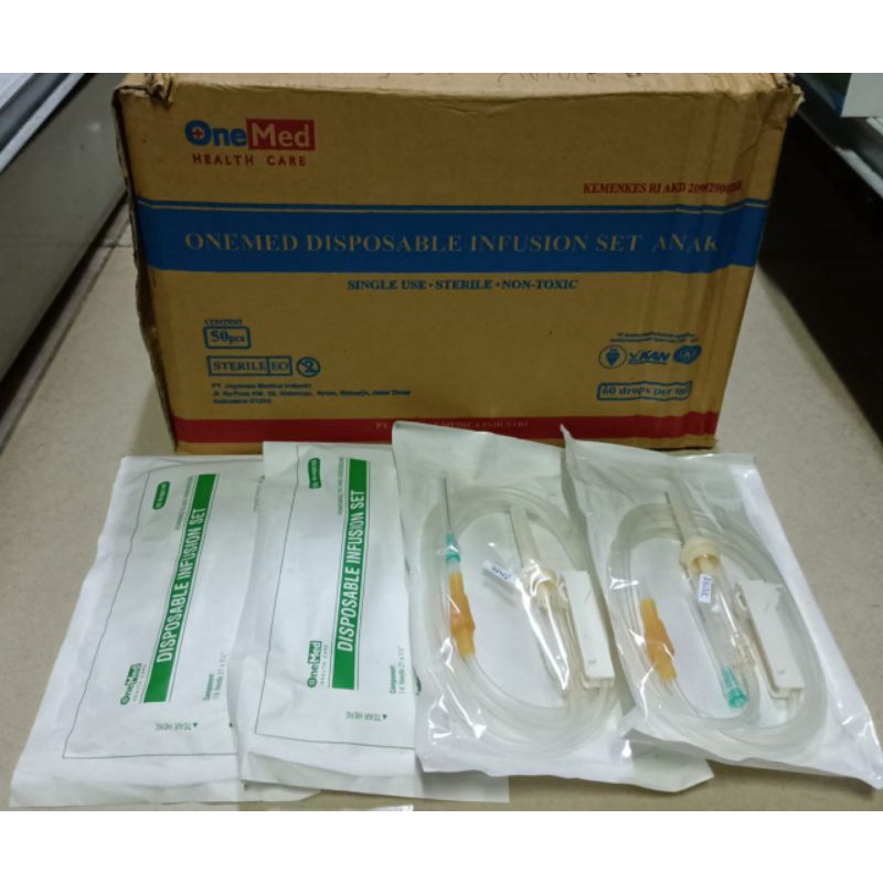 Jual Infuset/Infusion Set Anak Onemed(pcs) | Shopee Indonesia