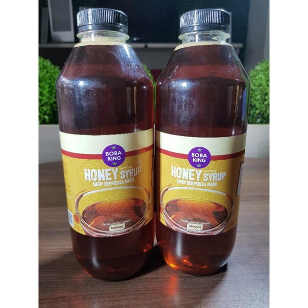 Jual Boba King Honey Syrup/ Sirup Madu 1000ml | Shopee Indonesia
