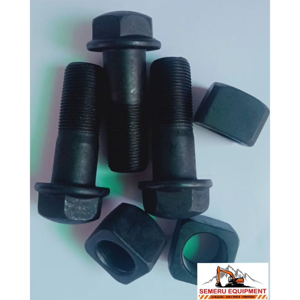 Jual TRACK BOLT & NUT SHOE PC200 M20X57 | Shopee Indonesia