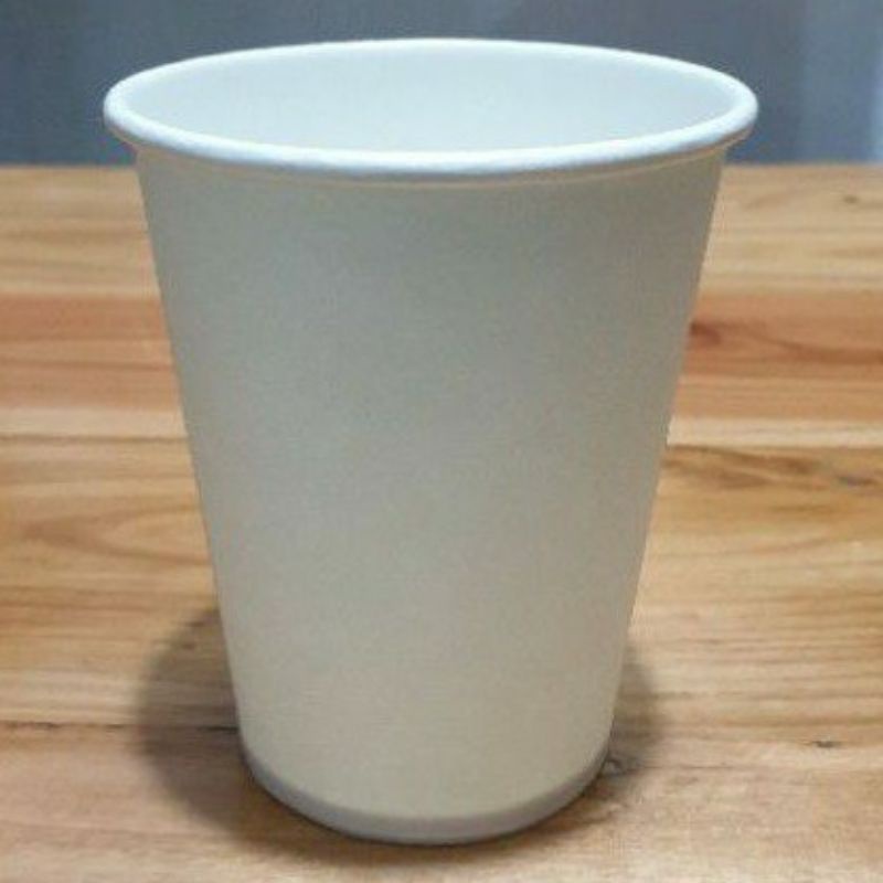Jual Paper Cup 8oz Polos Gelas Kertas Kopi Tahan Panas 240ml Murah 1roll 50 pcs | Shopee Indonesia