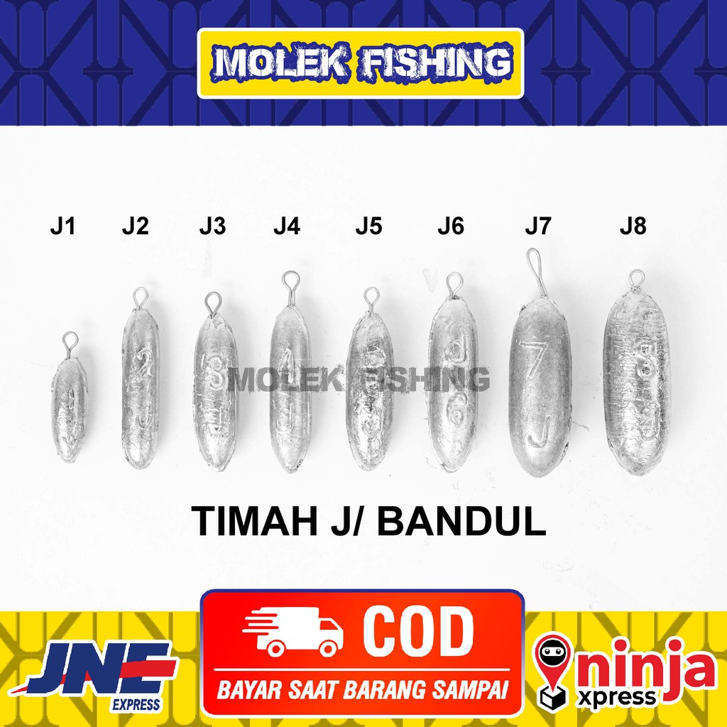 Jual Bandul Pancing Timah J - Timah Jantung - Timah Pemberat Pancing - Harga Per 1 Kg | Shopee ...