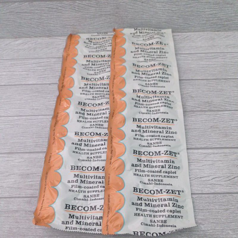 Jual Becom-Zet(strip) | Shopee Indonesia