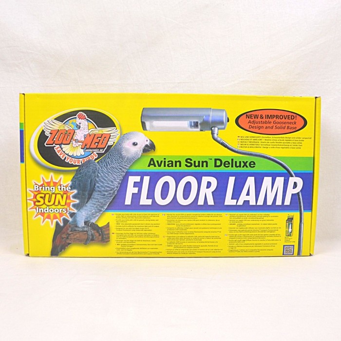Jual Zoomed Lampu Burung Avian Sun Deluxe Floor Lamp 022 | Shopee Indonesia