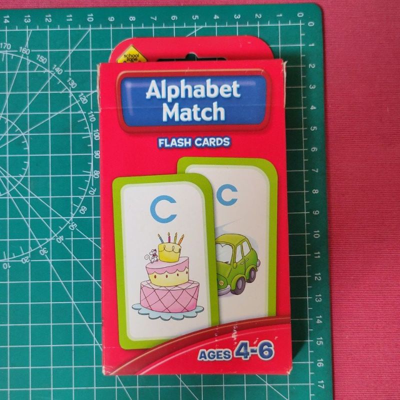 Jual School zone. Alphabet match flash cards | Shopee Indonesia