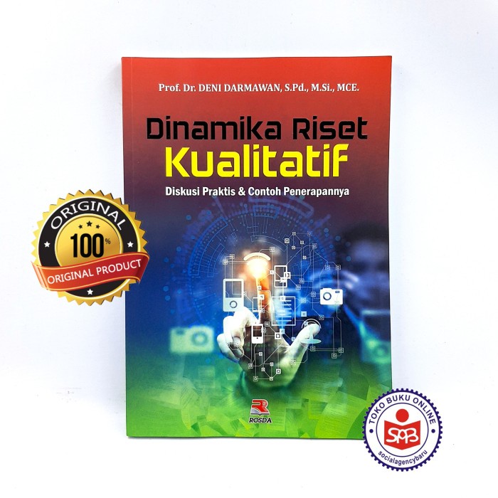 Jual Dinamika Riset Kualitatif - Deni Darmawan | Shopee Indonesia