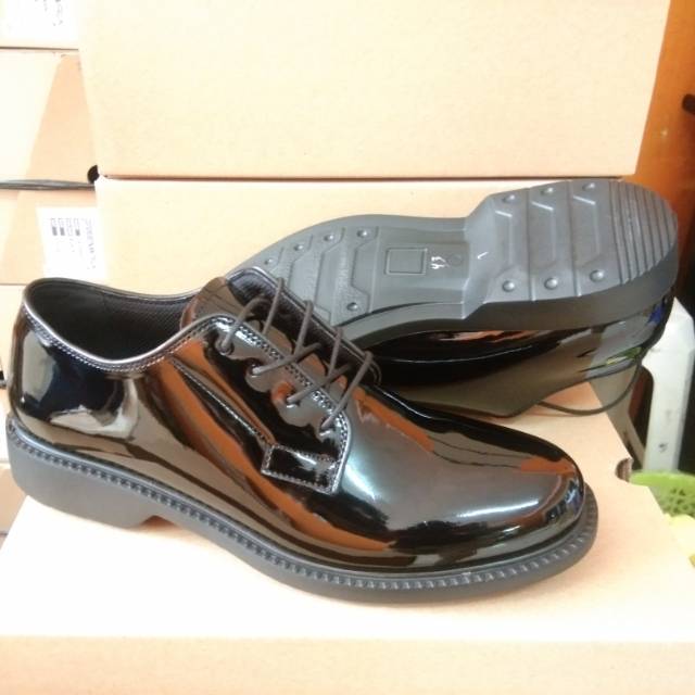 Jual Sepatu pdh model jatah tnipolri merk green walk | Shopee Indonesia