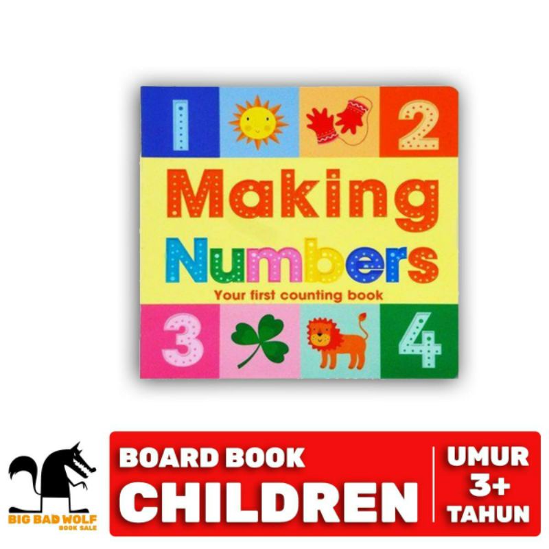 Jual Making Numbers counting book shapes | Shopee Indonesia