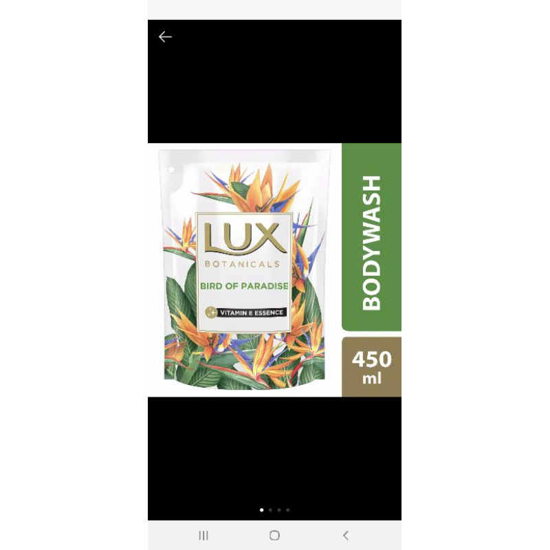 Jual LUX BOTANICAL BODYWASH SABUN MANDI CAIR 400ML | Shopee Indonesia