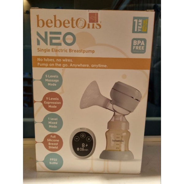 Jual Pompa Asi Bebeton Neo Portable | Shopee Indonesia Jual Pompa Asi Bebeton Neo Portable | Shopee Indonesia