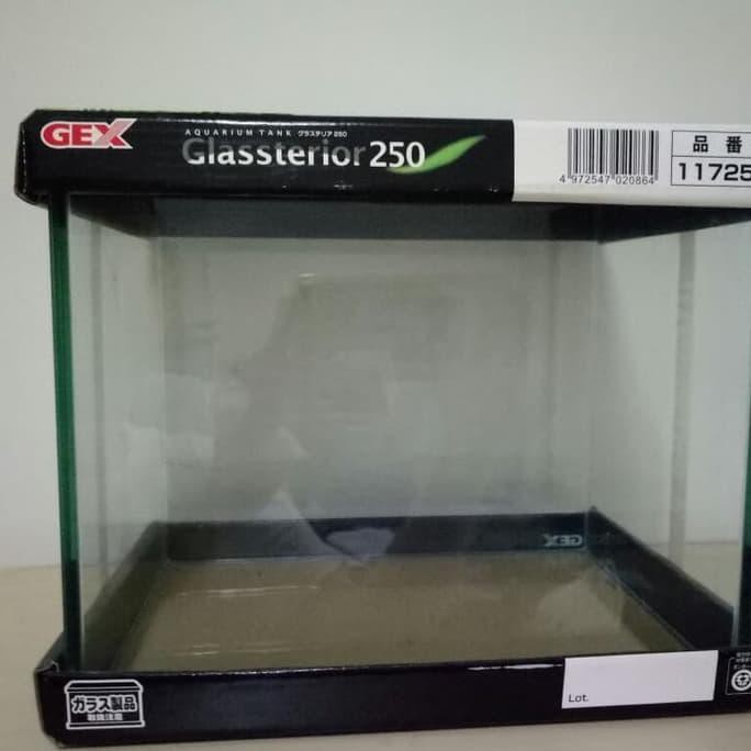Jual aquarium GEX glassterior 250 I GOJEK ONLY I | Shopee Indonesia