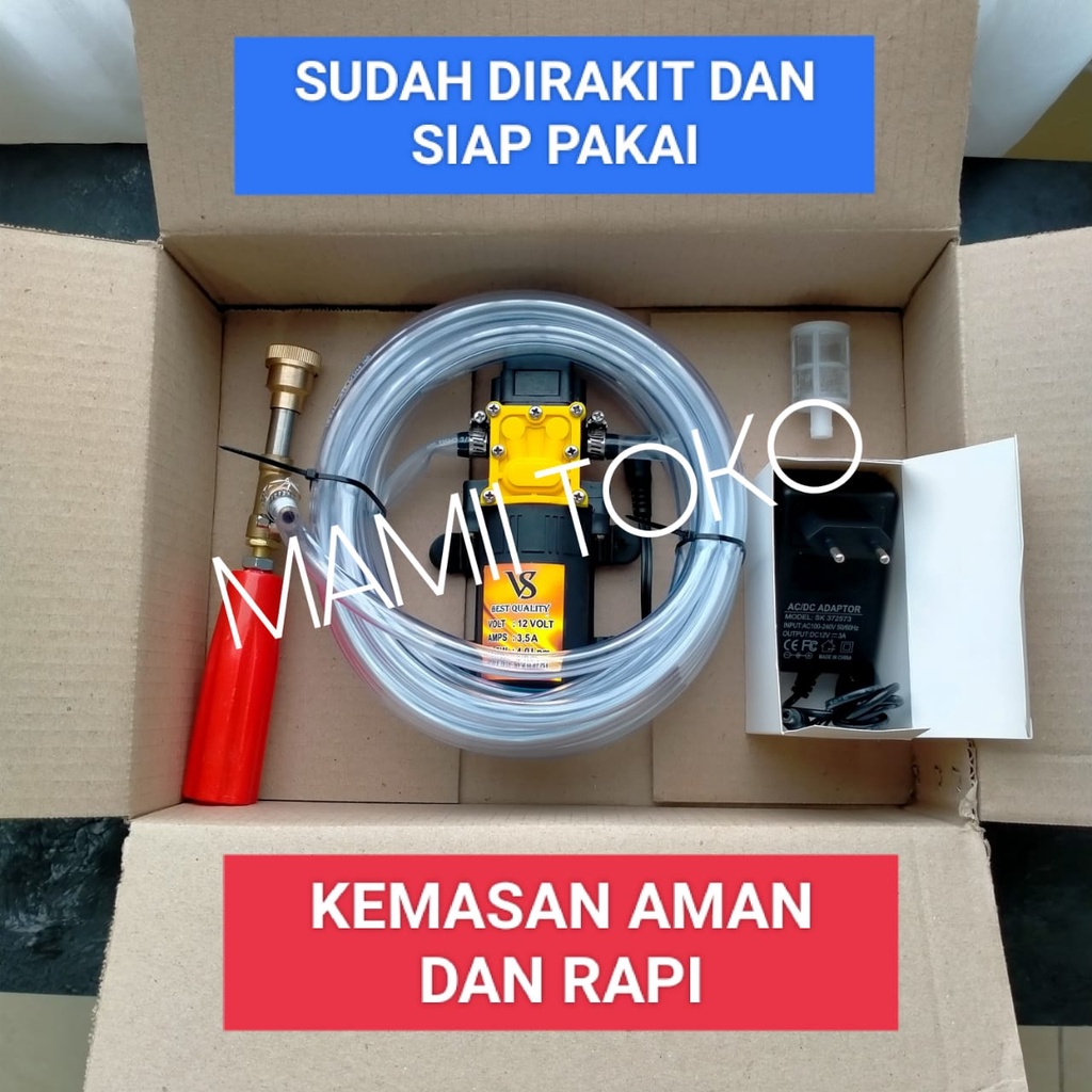 Jual Alat cuci motor steam mesin pompa dc cuci ac mobil setim stim mini ...