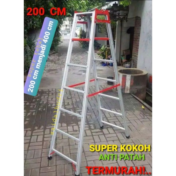 Jual TANGGA 200 CM BINA KARYA SUPER KOKOH TEBAL ANTI PATAH NO.1 ...
