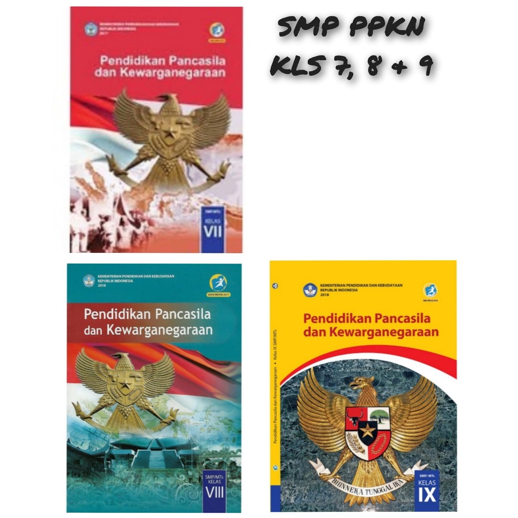 Jual BUKU PAKET SMP PENDIDIKAN PANCASILA DAN KEWARGANEGARAAN ( PPKN ) KELAS 7, 8, 9 EDISI REVISI ...