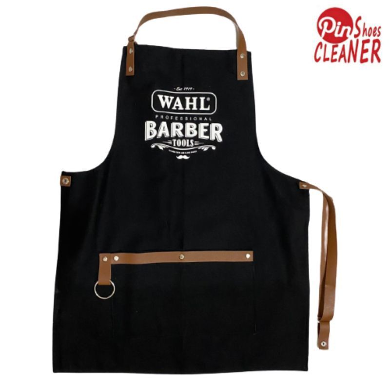 Jual CELEMEK BARBERSHOP WAHL BARBER TOOLS APRON BARBERSHOP - APPRON ...