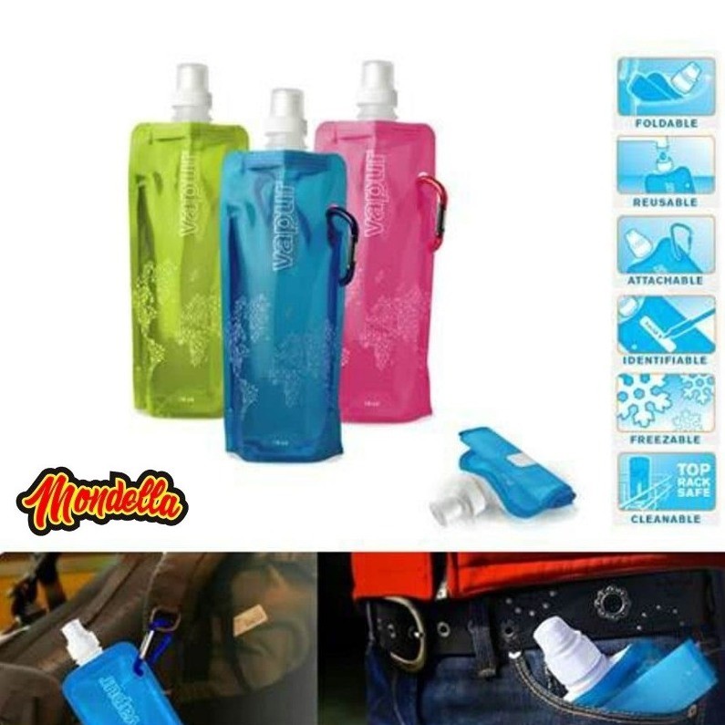 Jual Botol Lipat Botol Air Minum Lipat Portable Vapour Vapur Portabel ...