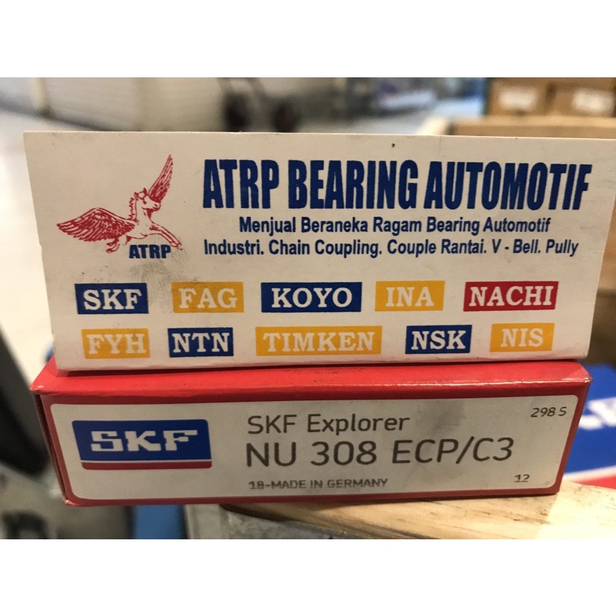 Jual CYLINDRICAL BEARING NU 308/C3 SKF | Shopee Indonesia