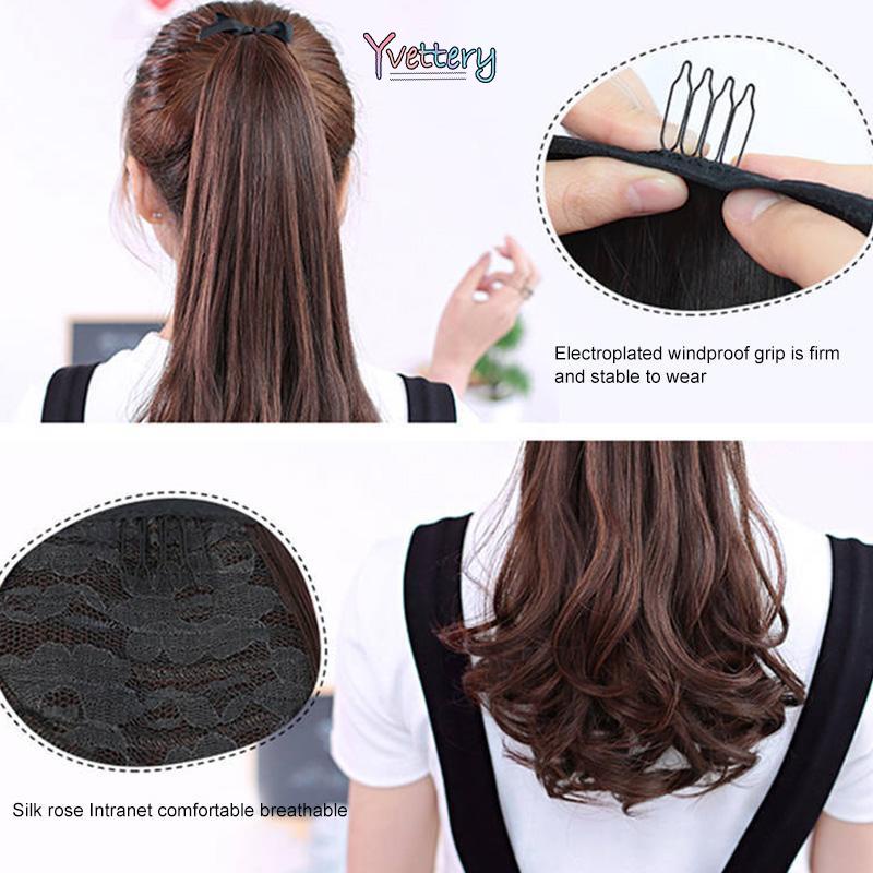 Jual COD Wig Ponytail Wanita / Ikat Rambut Palsu / Anak Dan Kuncir ...