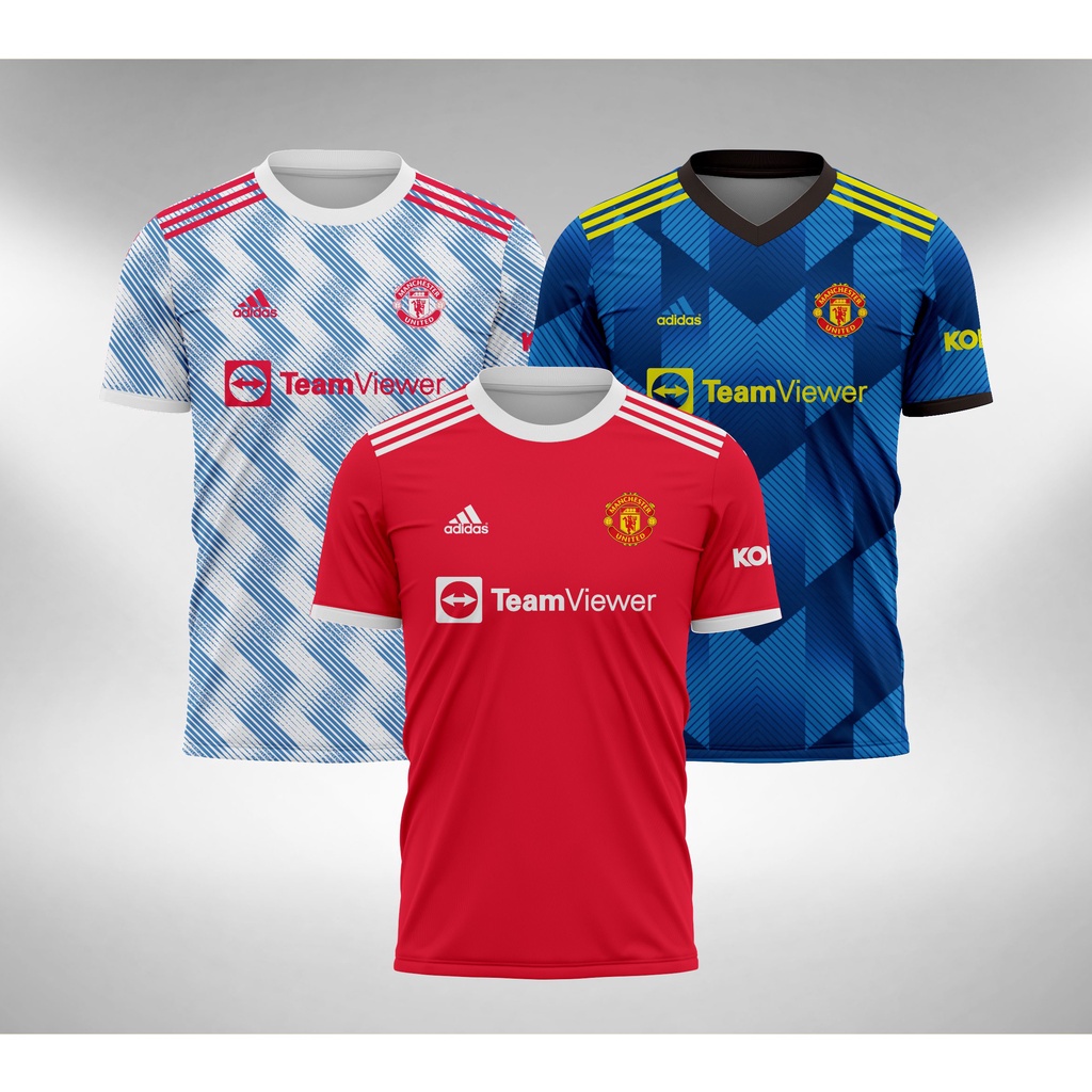 Jual Jersey MU 2021 2022 Home Away 3rd | Shopee Indonesia