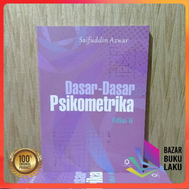 Jual BUKU ORI Dasar Dasar Psikometrika Saifuddin Azwar | Shopee Indonesia
