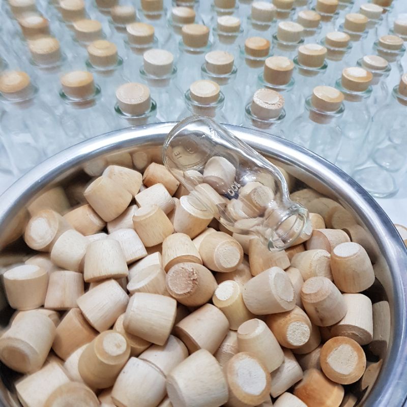 Jual / 10 PCS TUTUP BOTOL KAYU ukuran botol asi 120ml | Shopee Indonesia