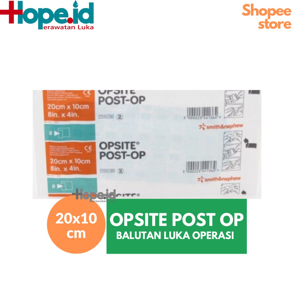 Jual Opsite Post Op 20x10 cm Balutan Luka Operasi | Shopee Indonesia