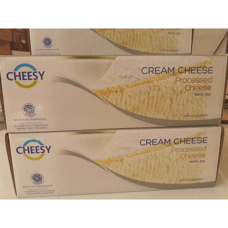 Jual cream cheese cheesy 250 gr (237gr) | Shopee Indonesia
