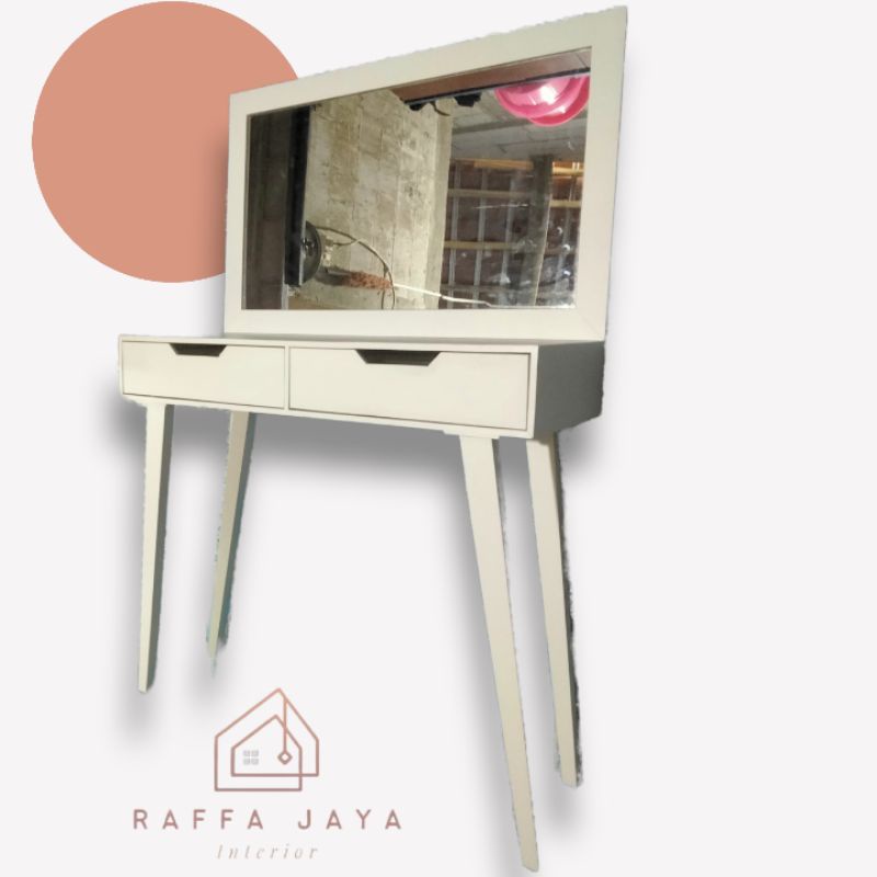 Jual meja rias minimalis kaca besar | Shopee Indonesia