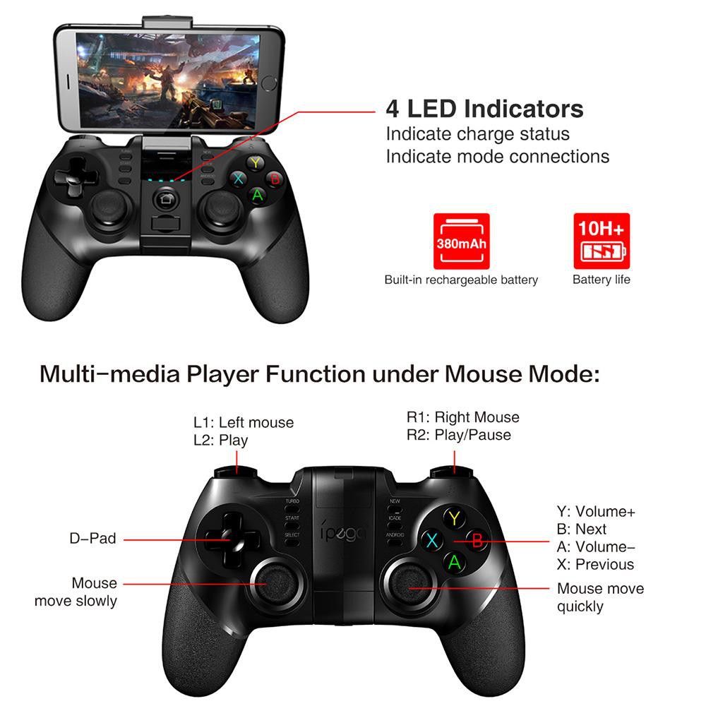Jual Joystick wireless controller 3in1 ipega pg-9076 - Gamepad bluetooth | Shopee Indonesia