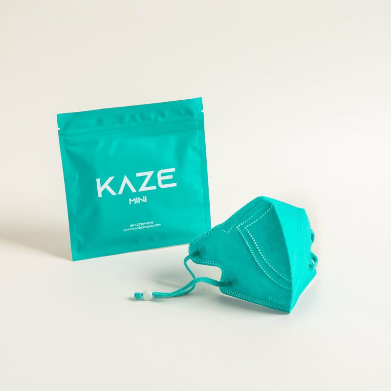 Jual NEW ORIGINAL KAZE MASK MINI AESTHETIC TOSCA | Shopee Indonesia