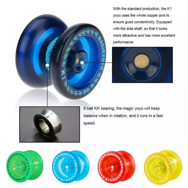 Jual Magic yoyo yoyo pro profesional 1A 3A 5A Concave / hobi / modern ...