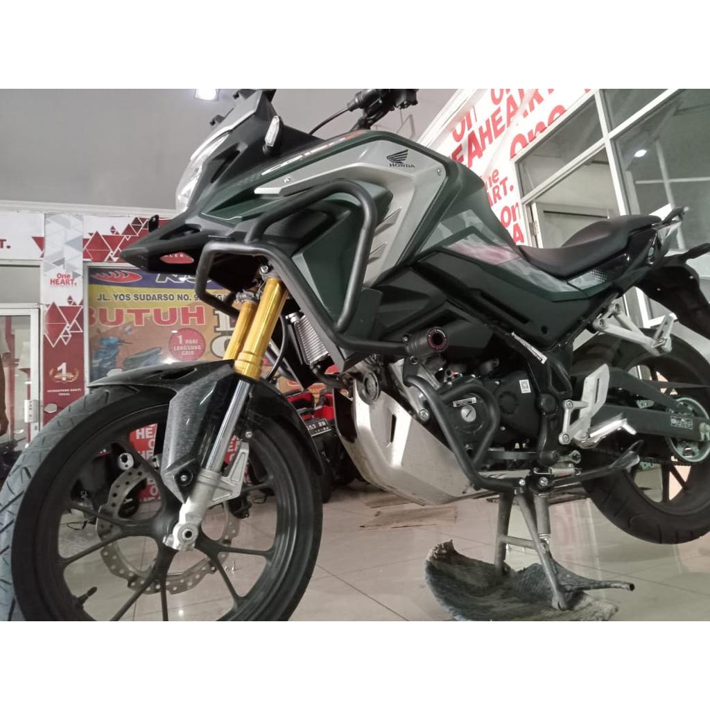 Jual PROMO TUBULAR CB150X CRASHBAR CB150X SERIES CB150X DUDUKAN LAMPU ...
