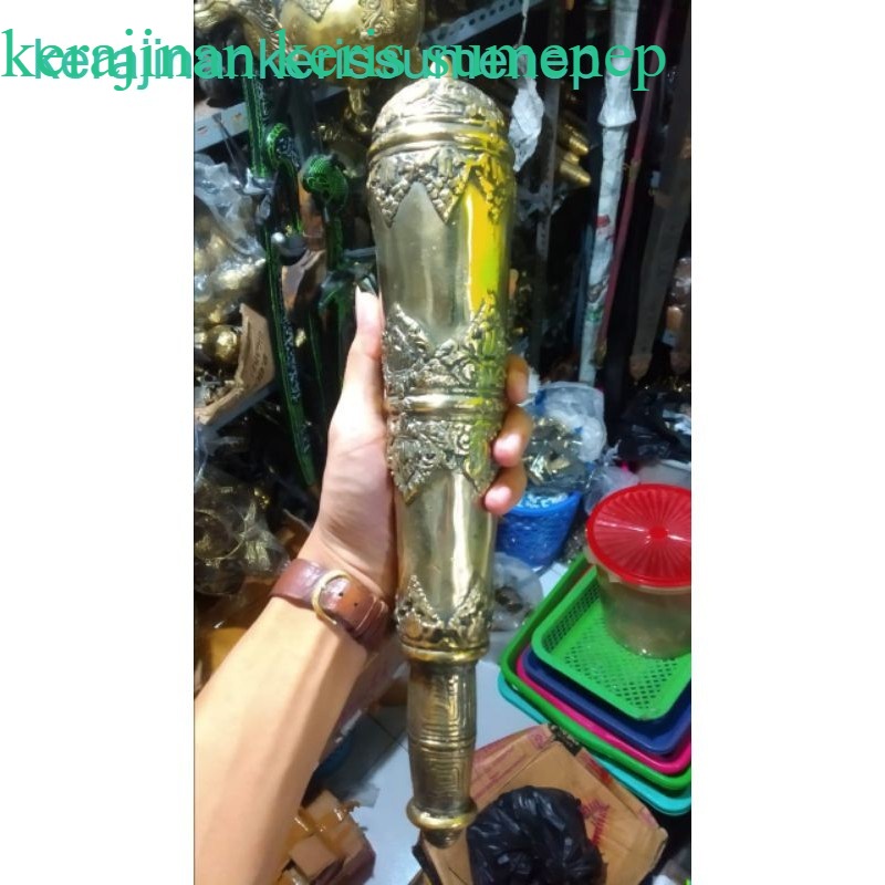 Jual Gada besar senjata hanoman kuningan antik | Shopee Indonesia
