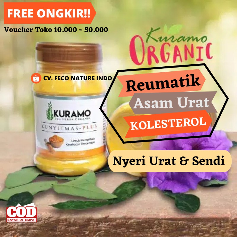 Jual Kuramo Kunyit Mas Plus Curcuma Temulawak imunitas mencegah flu ...