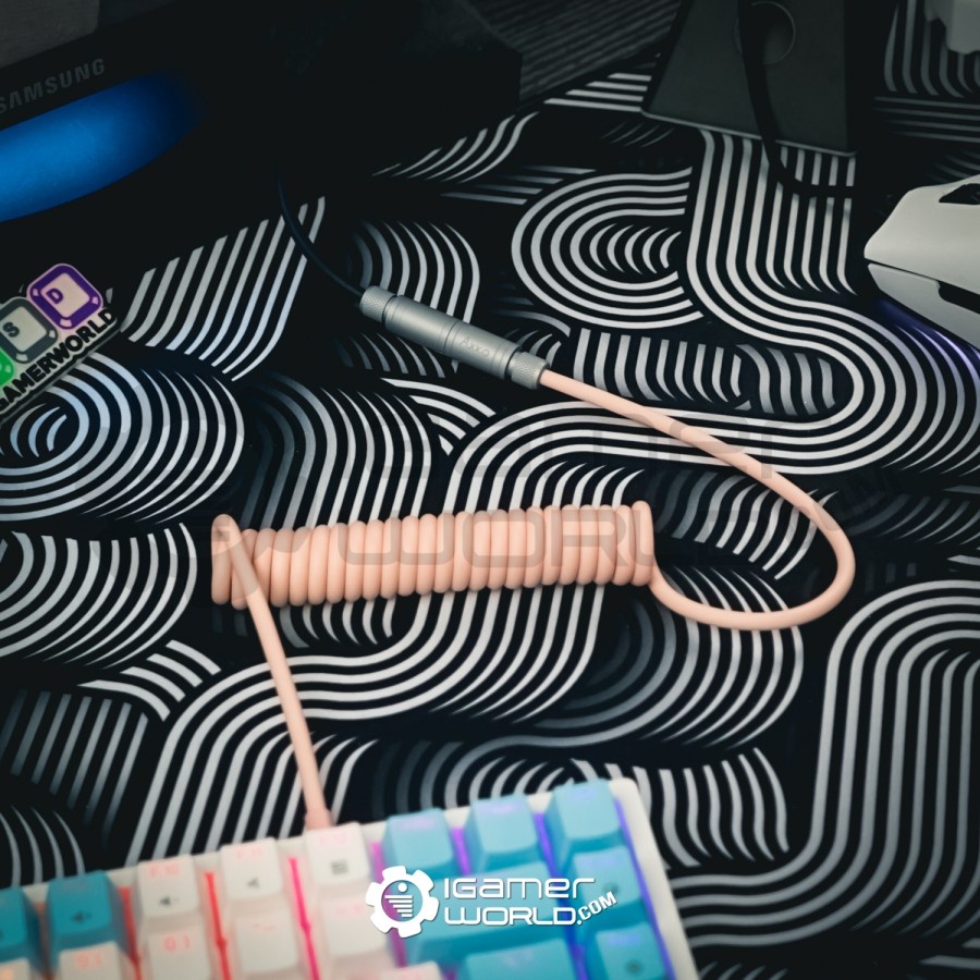 Jual Akko Coiled Aviator Cable V2 for Type-C Mechanical Gaming Keyboard ...