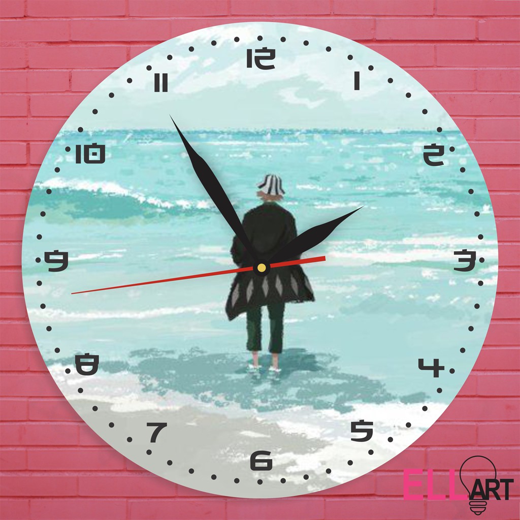 Jual Jam Dinding Unik Anime Shabby Chic Home Decor Wibu Naruto One ...