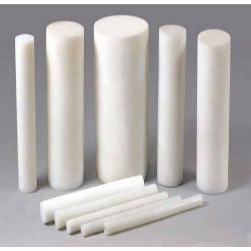 Jual Ptfe Teflon rod As Batangan diameter 35mm panjang 10cm | Shopee Indonesia