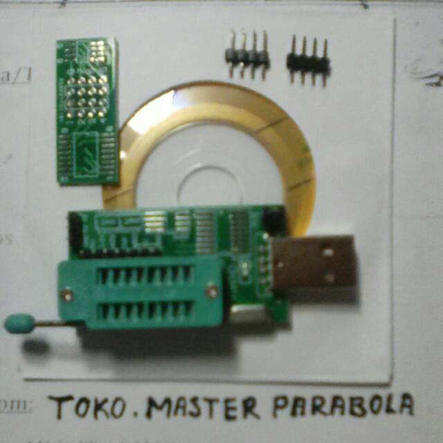 Jual IC programer EEPROM Flash BIOS USB Programmer CH341A, IC Flash ...