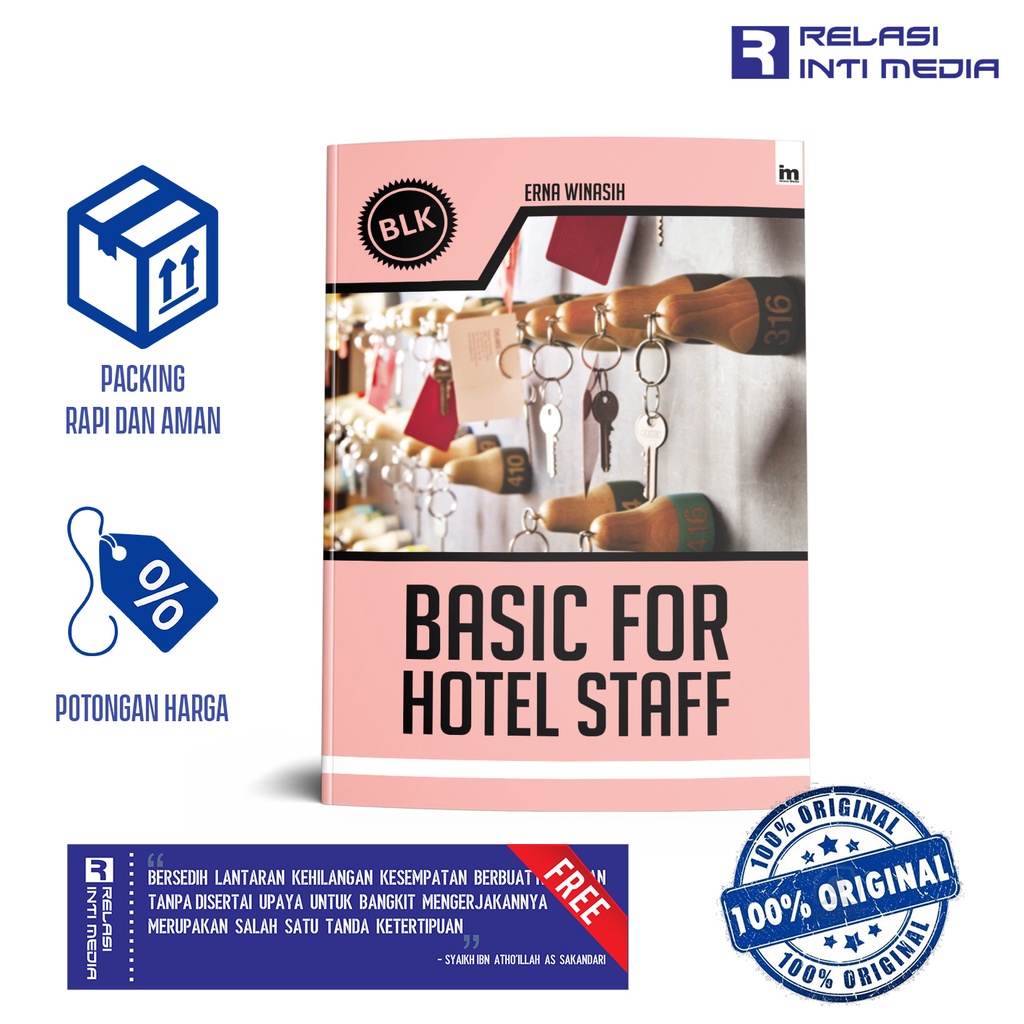 Jual Buku Basic For Hotel Staff | Shopee Indonesia