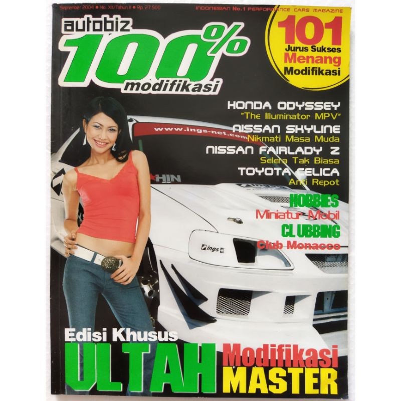 Jual Majalah Autobiz 100 Modifikasi Mobil No. XII Tahun II | Shopee Indonesia