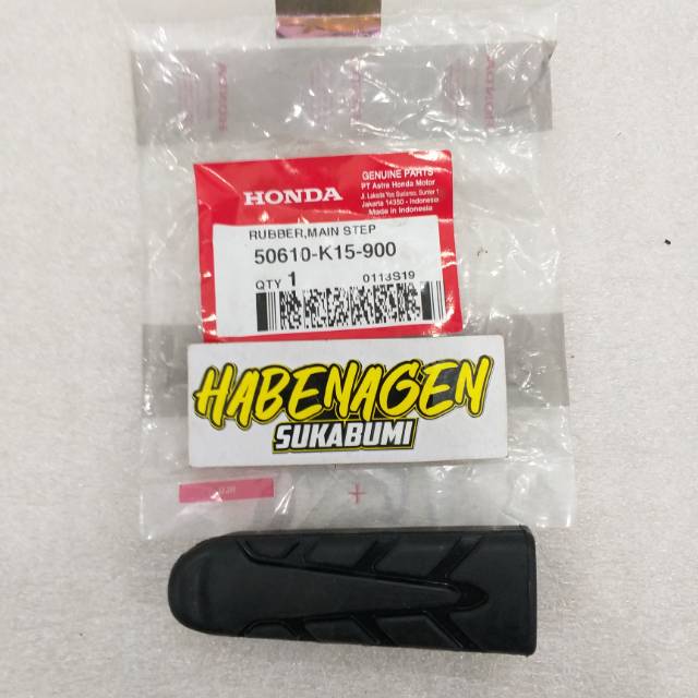 Jual karet rubber step postep foot step honda cb150r cb 150 r cbr 150 ...