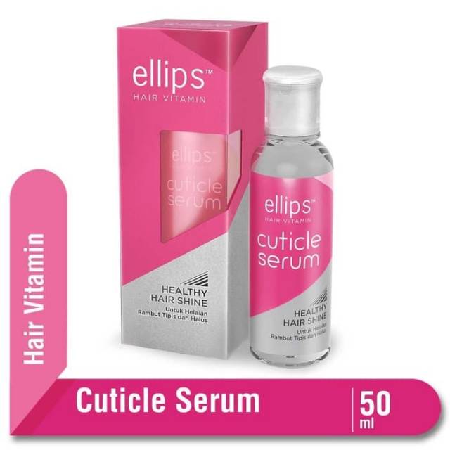 Jual Ellips Cuticle Serum 50ml Vitamin Rambut Tipis Hair Oil Kutikula ...