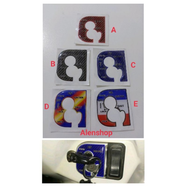 Jual STICKER EMBLEM KUNCI KONTAK VARIO,125 OLD SCOOPY FI | Shopee Indonesia