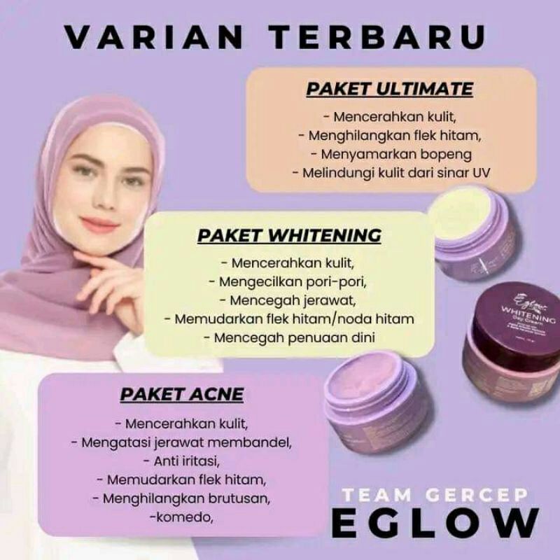 Jual PAKET HEMAT EGLOW PLATINUM+SERUM | Shopee Indonesia