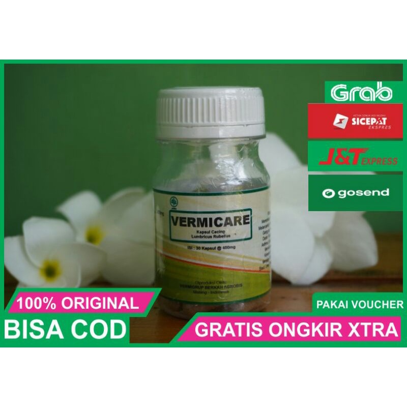 Jual kapsul cacing/obat typus/kapsul cacing typus/obat herbal tipes ...