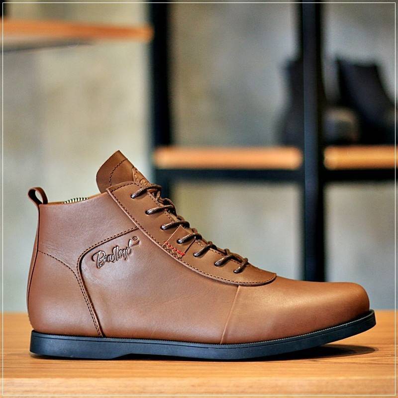 Jual Sepatu Pria Kulit Asli Original Boots Model Brodo BSC ANDURA ...